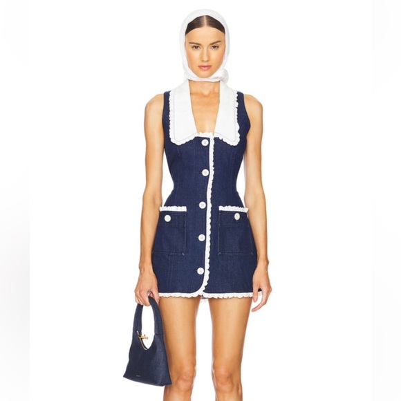 Fait Par Foutch | Dresses | Adrienna Dress In Denim | Poshmark